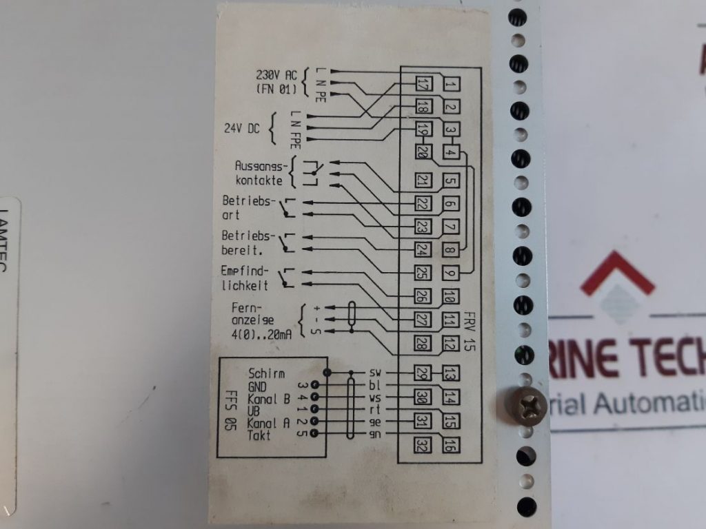 Lamtec F 250 Flame Monitoring 24vdc - Aeliya Marine