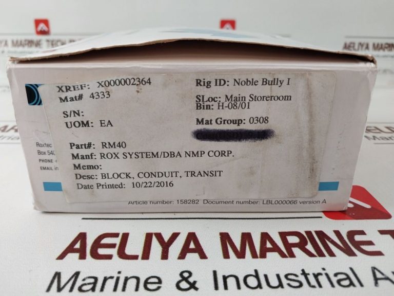 Roxtec Rm 40 Sealing Module - Aeliya Marine