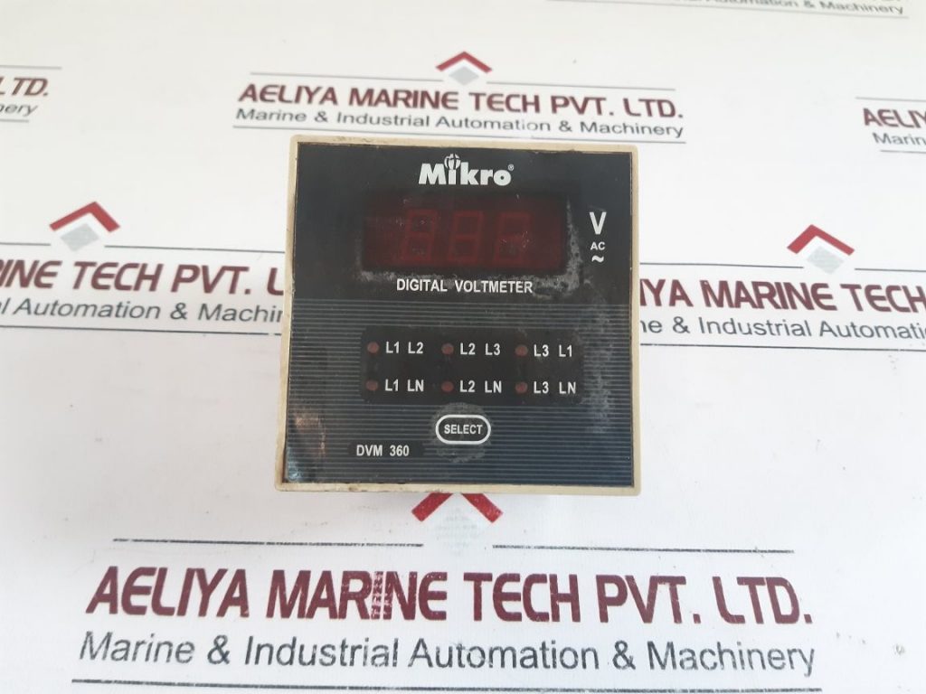 Mikro Dvm 360 Digital Voltmeter - Aeliya Marine