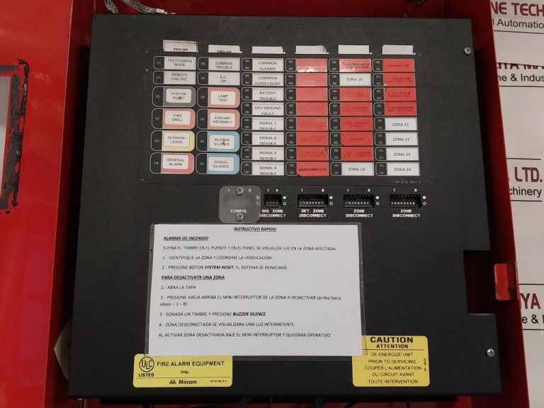 Mircom Fa-1000 Fire Alarm Control Panel - Aeliya Marine