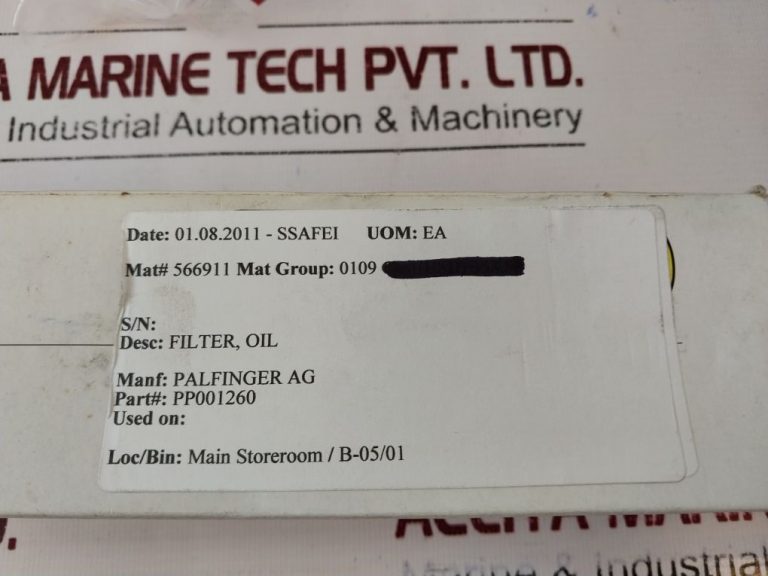 Palfinger Ea2169 Oil Filter - Aeliya Marine