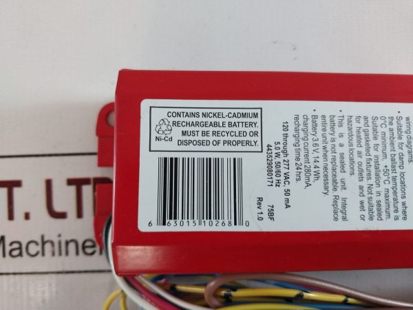 Philips Bdl60u Emergency Lighting Ballast Rev 1.0 - Aeliya Marine