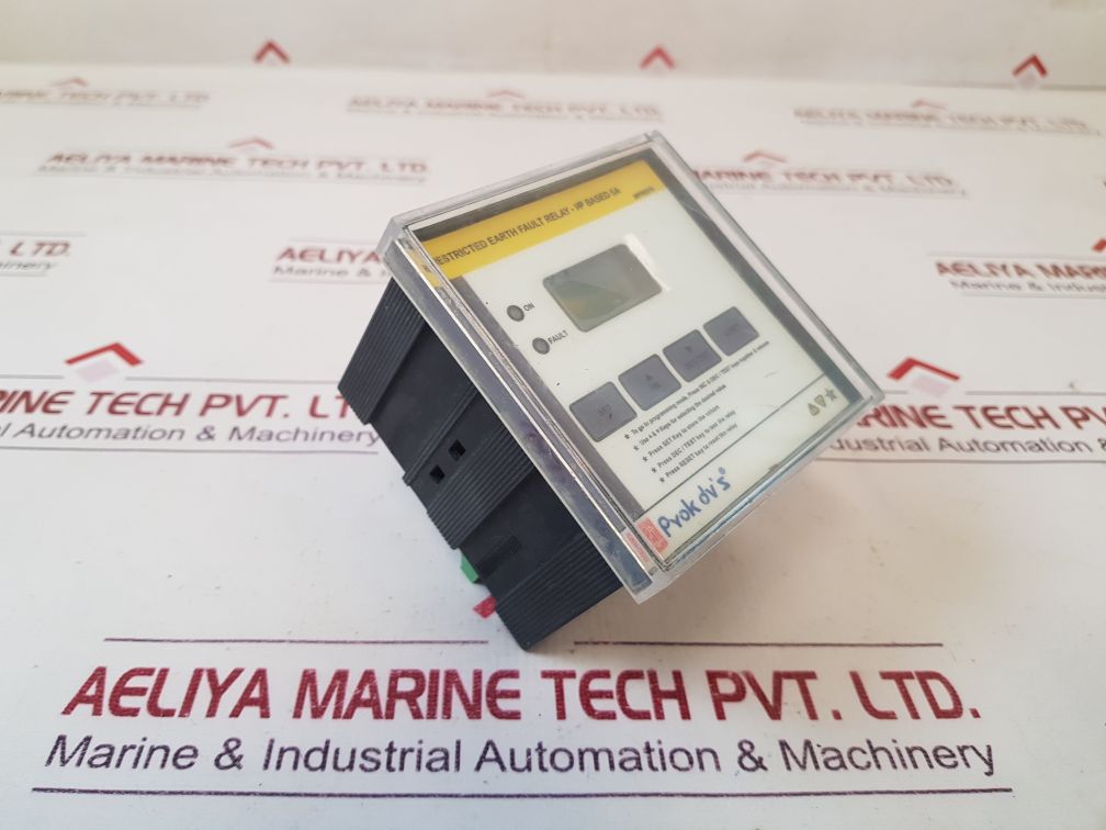 Prok Dv’s Mprefr-e2c Restricted Earth Fault Relay-µp Based 5a - Aeliya ...