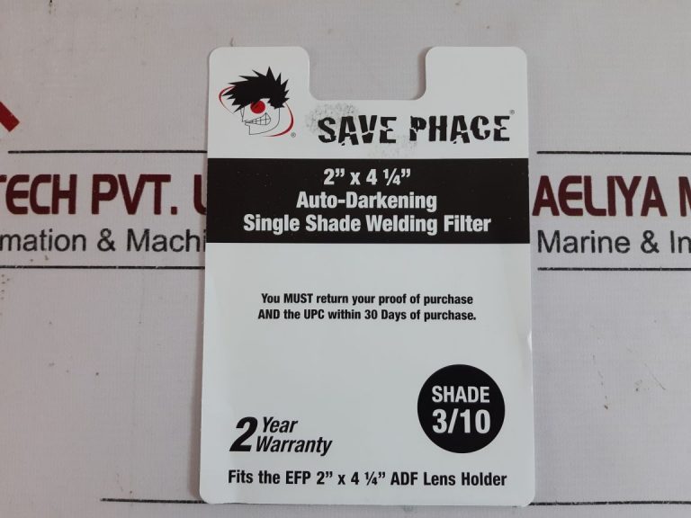 Save Phace Spz87w 3/10 Welding Hood Lens - Aeliya Marine