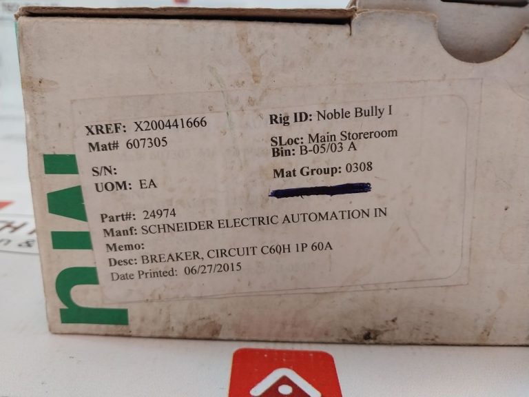 Schneider Merlin Gerin C60h C16 Miniature Circuit Breaker - Aeliya Marine