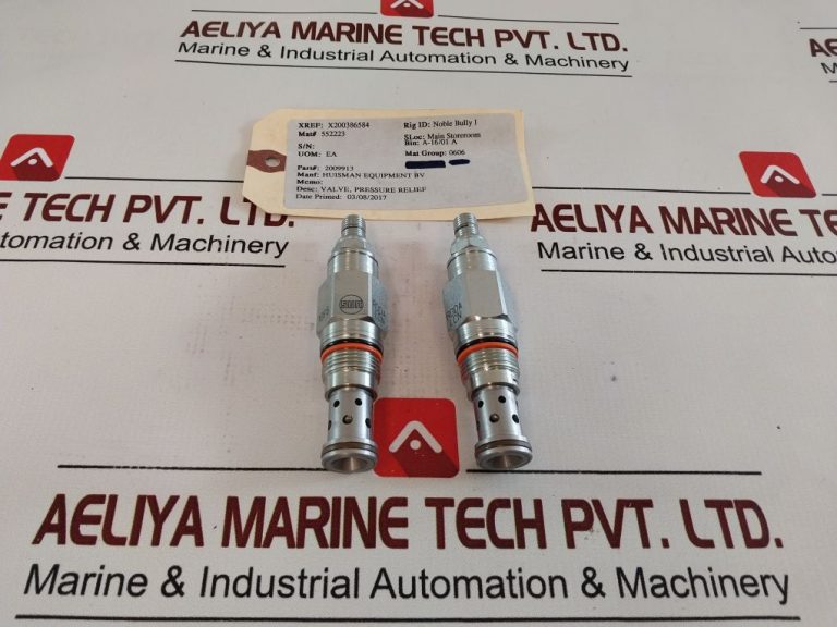 Sun Huisman Equipment Rdda Lcn Pressure Relief Valve - Aeliya Marine