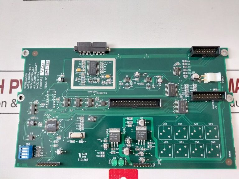 Systemation S2000 Pcb Card Rev. F - Aeliya Marine
