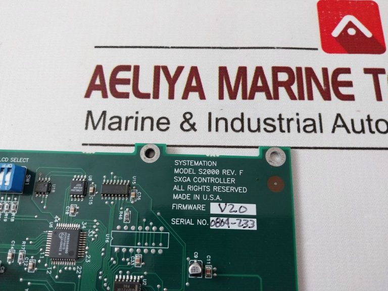 Systemation S2000 Pcb Card Rev. F - Aeliya Marine