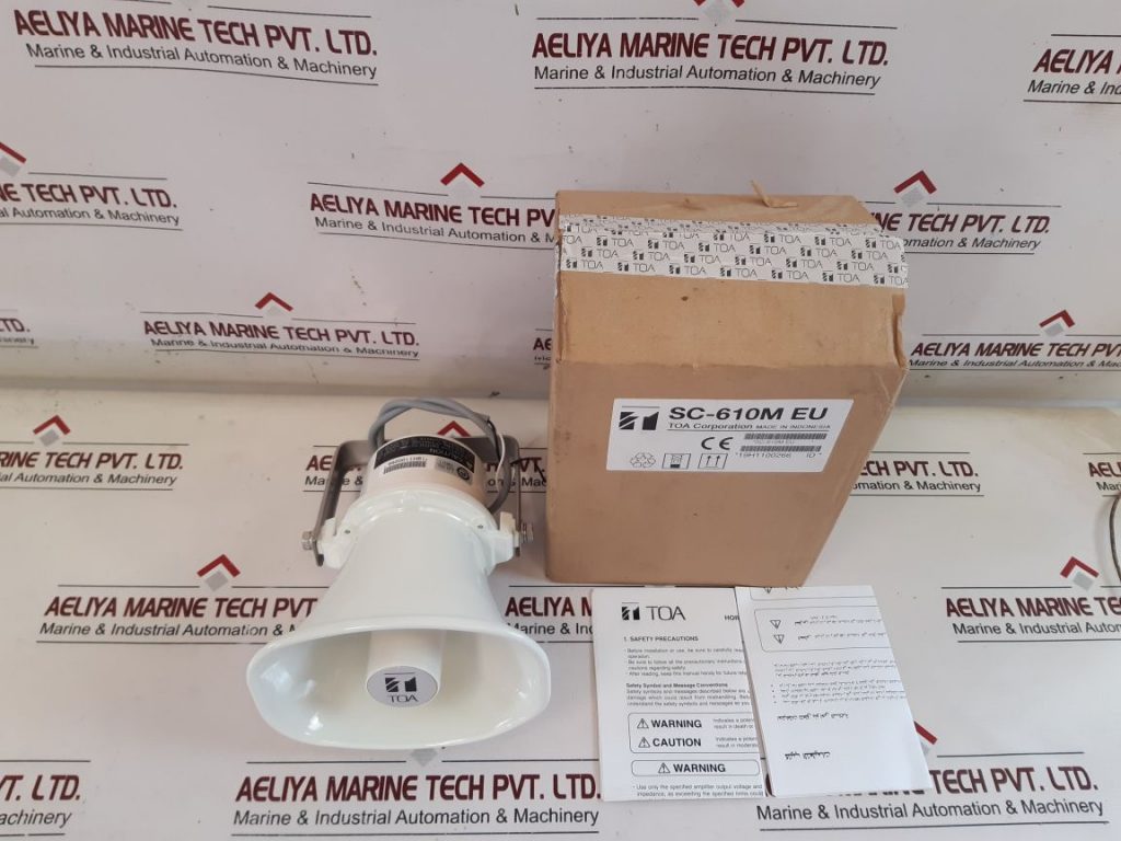 Toa Sc-610m Eu Paging Horn Speaker With Transformer - Aeliya Marine