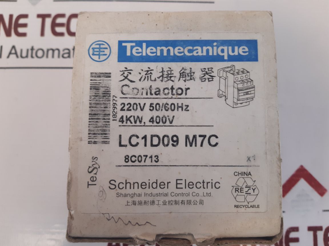 Telemecanique Schneider Lr2k0308 Thermal Overload Relay - Aeliya Marine
