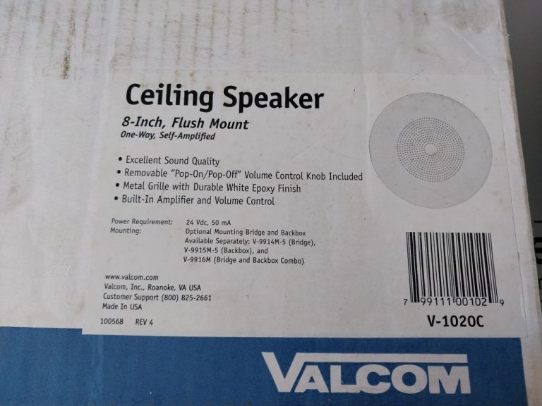Valcom V-1020c Ceiling Speaker - Aeliya Marine
