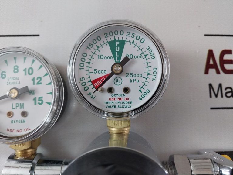 Victor Medical Oxygen Regulator Vmg-15sy Dual Gauge - Aeliya Marine