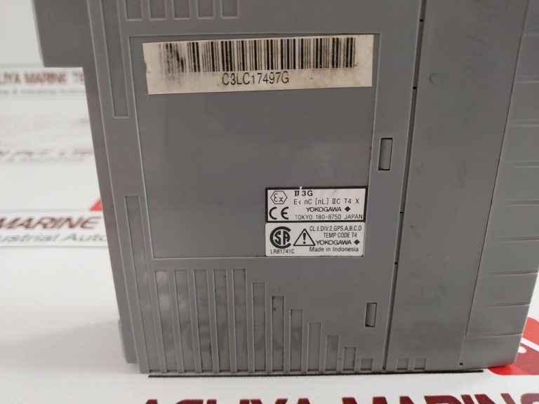 Yokogawa Aab841 Analog Input/output Module - Aeliya Marine