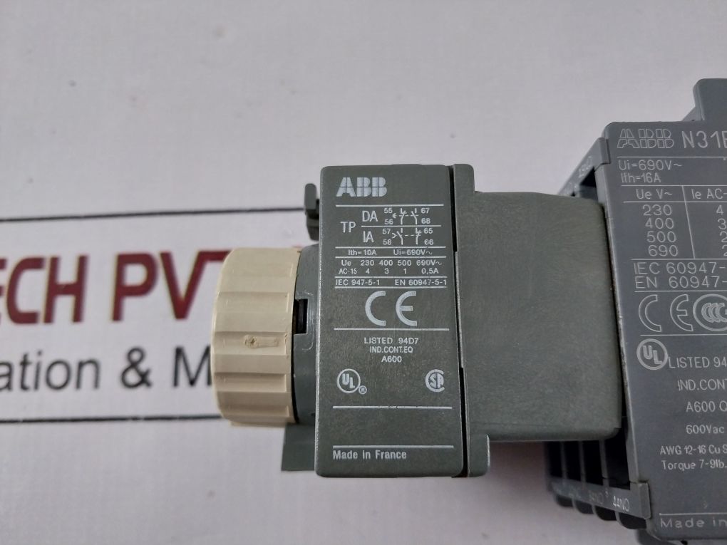 Abb Tp 40ia Off Delay Timer 0,1….40s - Aeliya Marine
