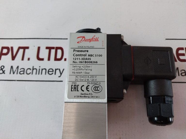 Danfoss Mbc 5100 Pressure Switch - Aeliya Marine