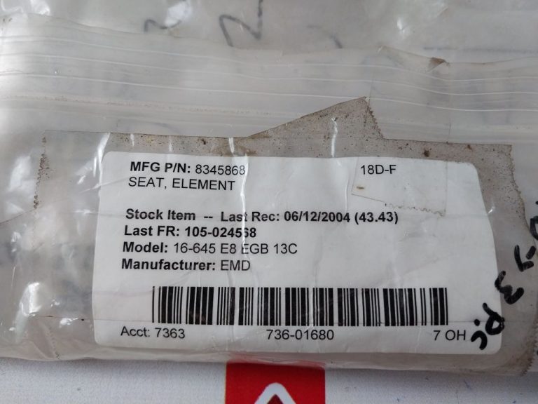 Emd 16-645 E8 Egb 13c Seat Element - Aeliya Marine