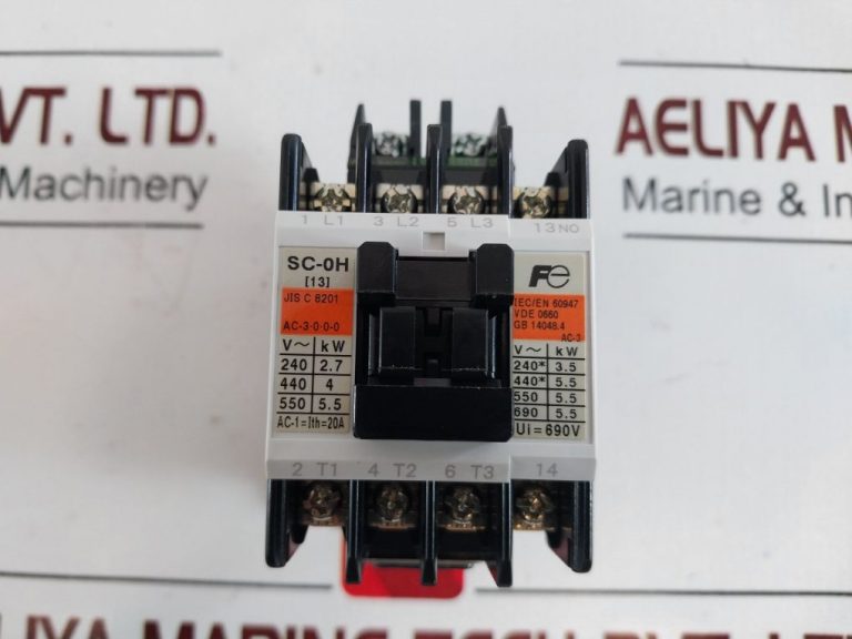 Fuji Electric Sc-0h Magnetic Contactor - Aeliya Marine