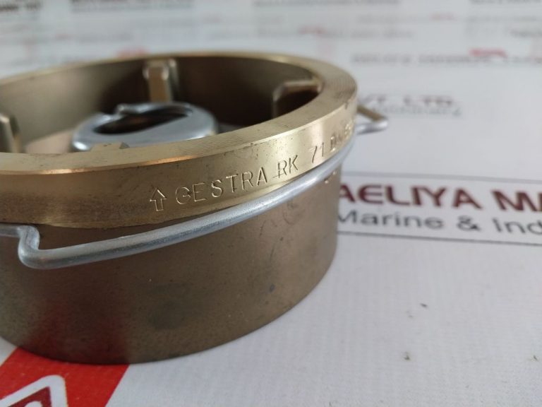 Gestra Rk 71 Non-return Valve - Aeliya Marine