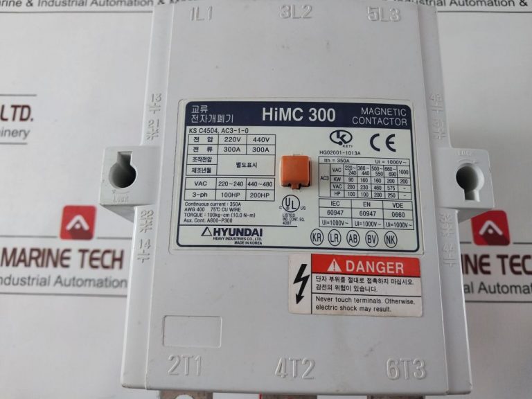 Hyundai Himc 300 Magnetic Contactor - Aeliya Marine