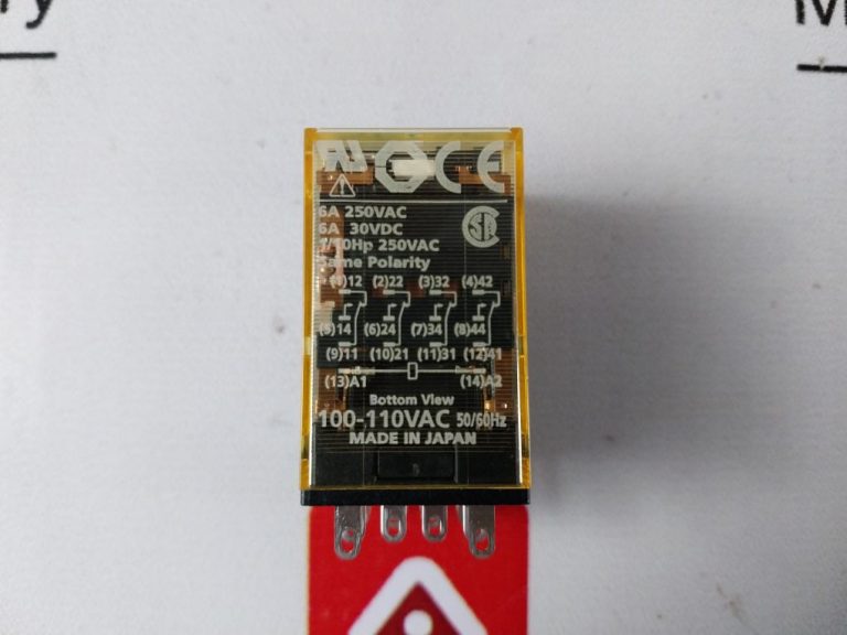 Idec Ru4s-c-a100 Relay 250vac - Aeliya Marine