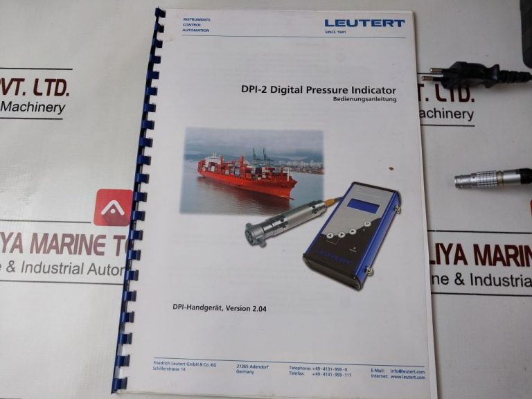 Leutert Dpi 2 Digital Pressure Indicator - Aeliya Marine