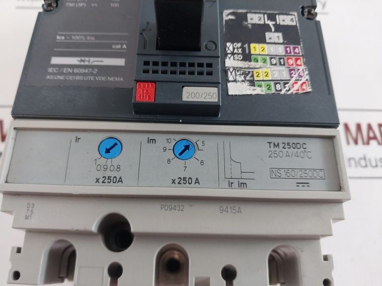 Merlin Gerin Schneider Ns250 Dc Circuit Breaker - Aeliya Marine