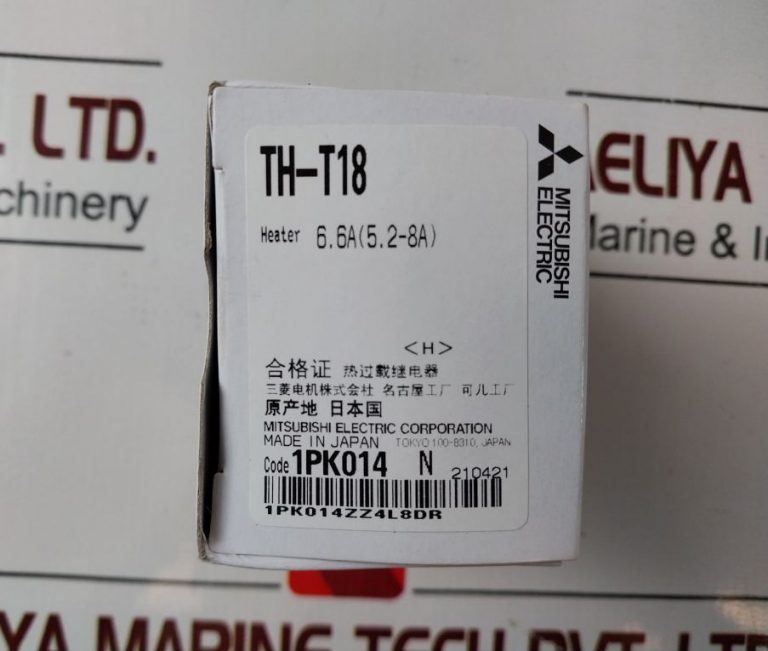 Mitsubishi Th-t18 6.6a Thermal Overload Relay - Aeliya Marine