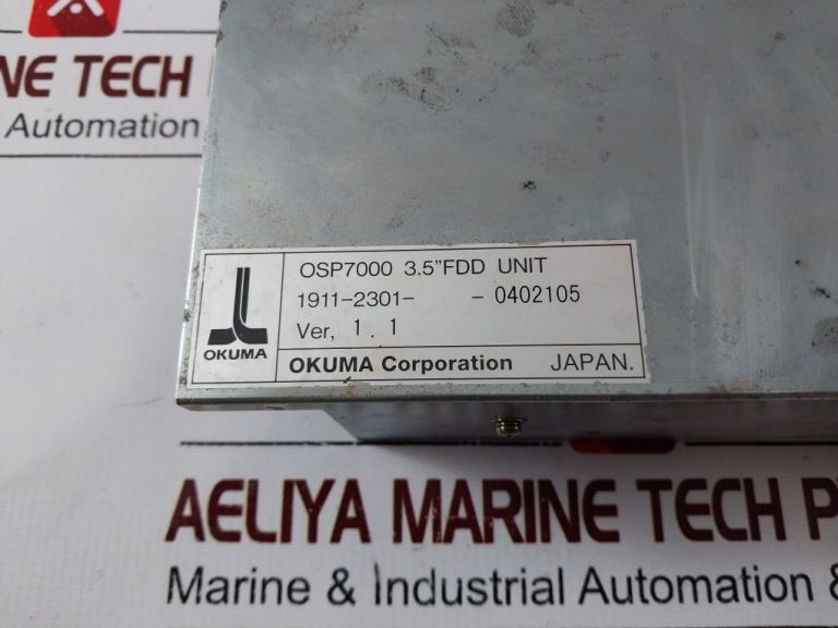 Okuma Osp7000 3.5 Fdd Unit Floppy Disk Drive - Aeliya Marine