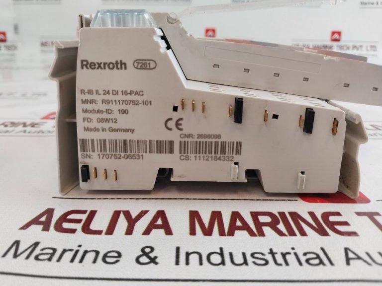 Rexroth R911170752-101 Digital Input Module - Aeliya Marine