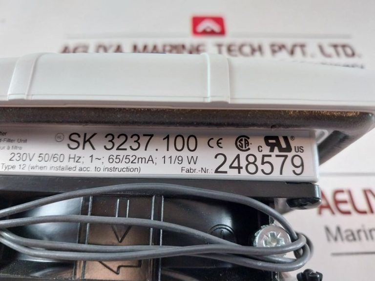 Rittal Sk 3237.100 Fan And Filter Unit - Aeliya Marine
