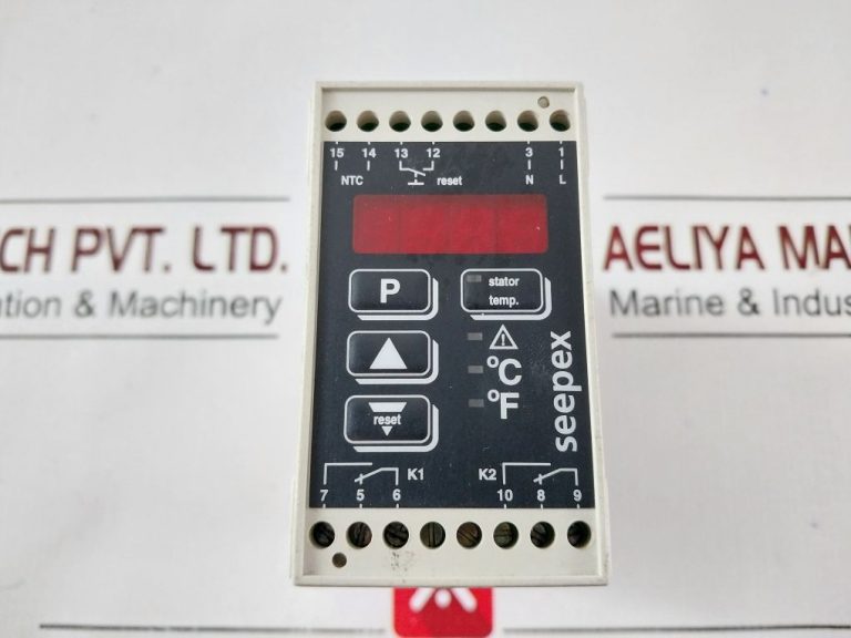 Seepex Sgrtse 230 Ac Temperature Control - Aeliya Marine