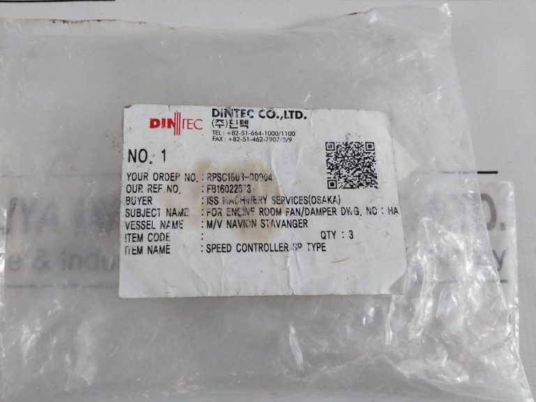 Skp Dintec As4000 Speed Controller - Aeliya Marine