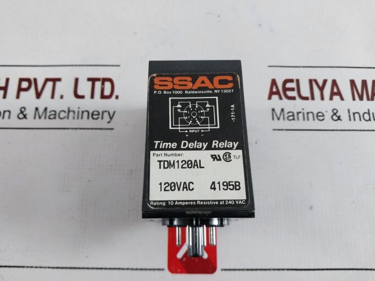 Ssac Tdm120al Time Delay Relay - Aeliya Marine