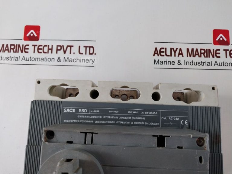 Abb Sace S6d Switch Disconnector - Aeliya Marine