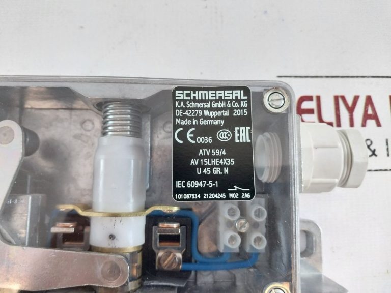 Schmersal Atv 59/4 Door Locking System - Aeliya Marine