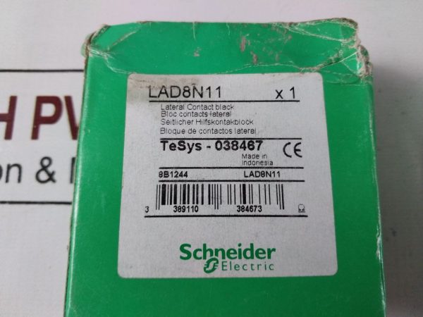 Schneider Lad8n11 Auxiliary Contact Block 10a - Aeliya Marine