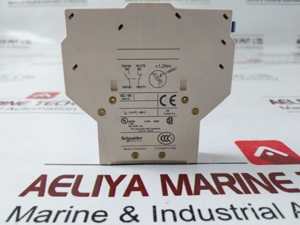 Schneider Lad8n11 Auxiliary Contact Block 10a - Aeliya Marine