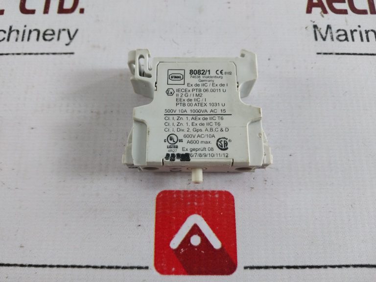 Stahl 8082/1 Contact With Screw Terminal - Aeliya Marine