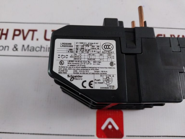 Telemecanique Schneider Square D Lrd33 Thermal Overload Relay - Aeliya ...