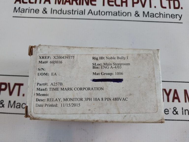 Time Mark A257b 3-phase Monitor - Aeliya Marine