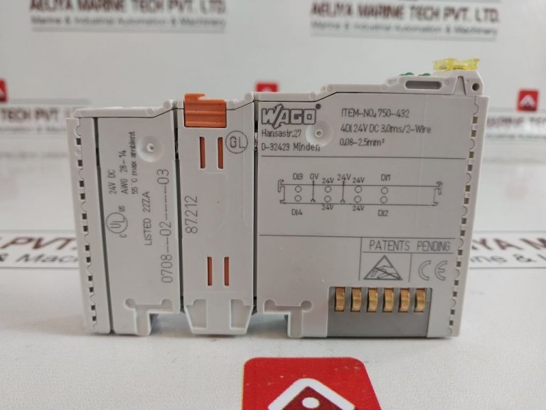 Wago 750-432 Digital Input Device - Aeliya Marine