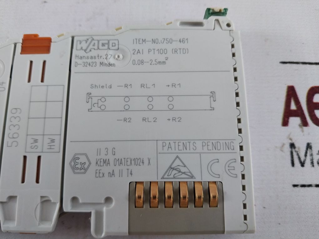 Wago 750-461 Analog Input Module - Aeliya Marine
