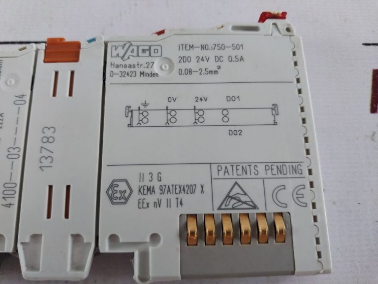 Wago 750-501 Digital Output Module - Aeliya Marine