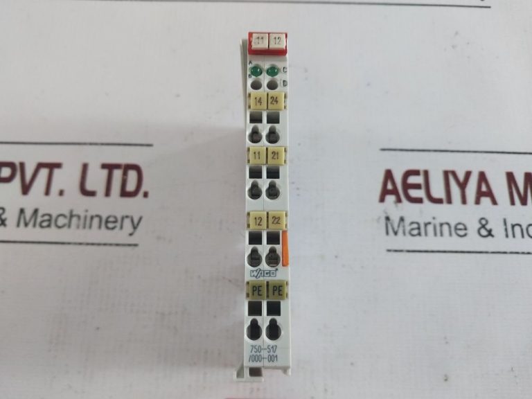 Wago 750-517/000-001 Relay Output Module - Aeliya Marine