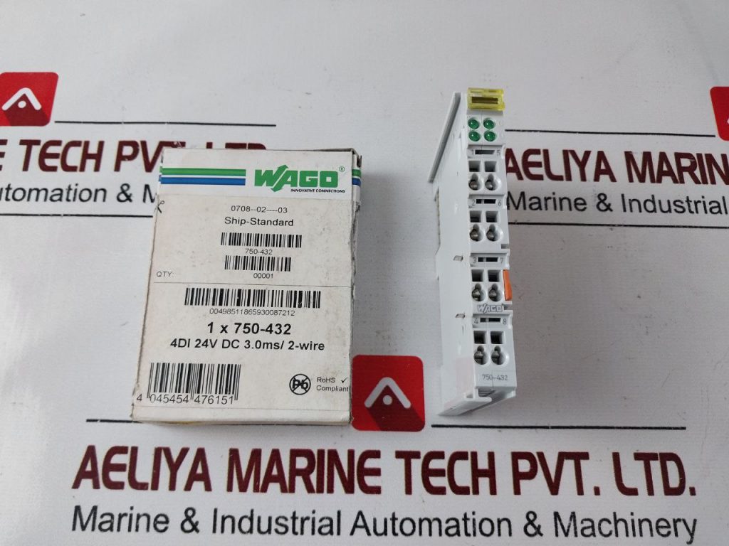 Wago 750-432 Digital Input Device - Aeliya Marine