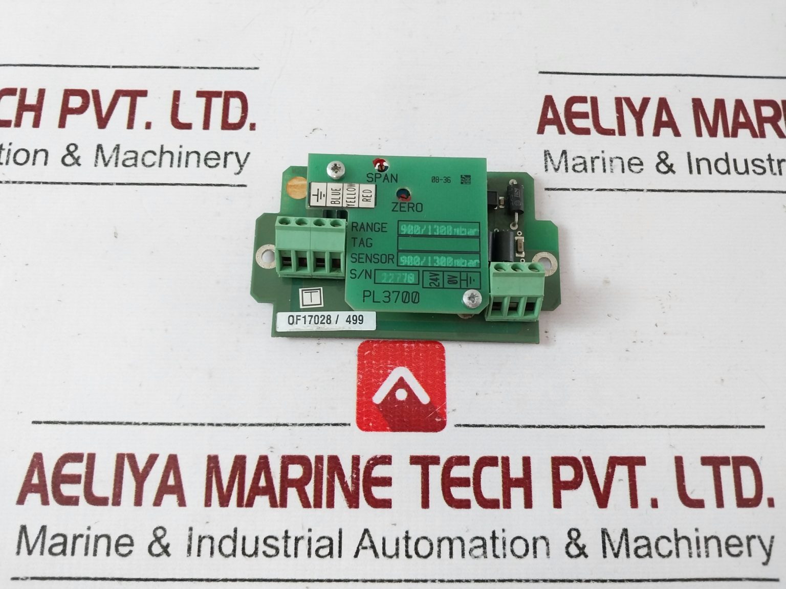 Honeywell Pl3700 Pressure Transmitter - Aeliya Marine