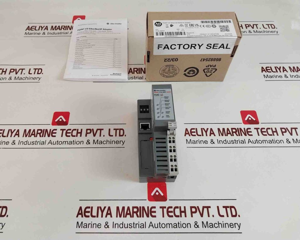 Allen-bradley 1734-aent I/o Ethernet Network Adapter - Aeliya Marine