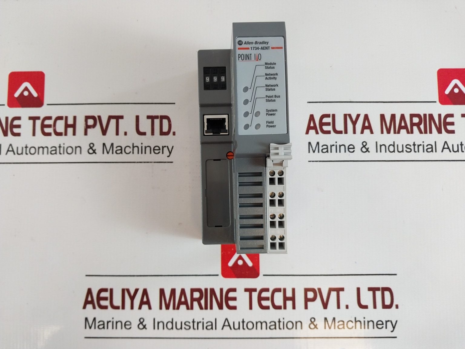 Allen-bradley 1734-aent I/o Ethernet Network Adapter - Aeliya Marine