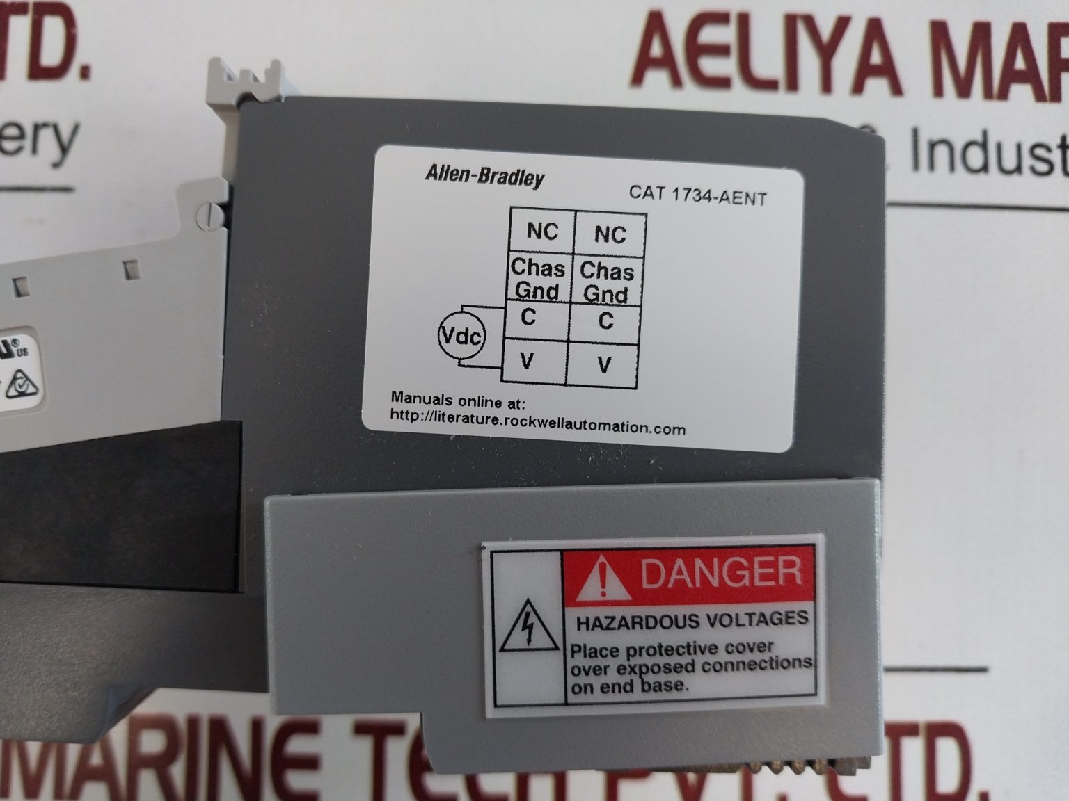 Allen-bradley 1734-aent I/o Ethernet Network Adapter - Aeliya Marine