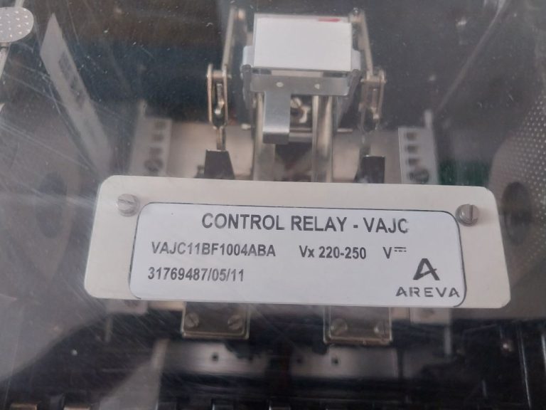 Areva Vajc11bf1004aba Motor Protection Relay - Aeliya Marine